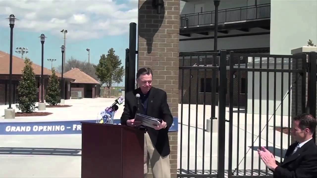 Maestri Field at First NBC Ballpark Ribbon Cutting Ceremony - YouTube