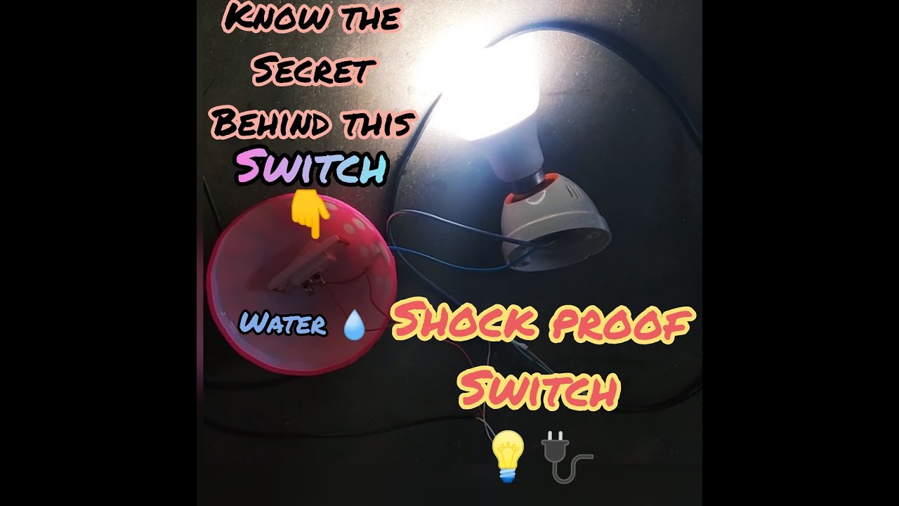 How to make Wet condition protective switching system||wet switch ...