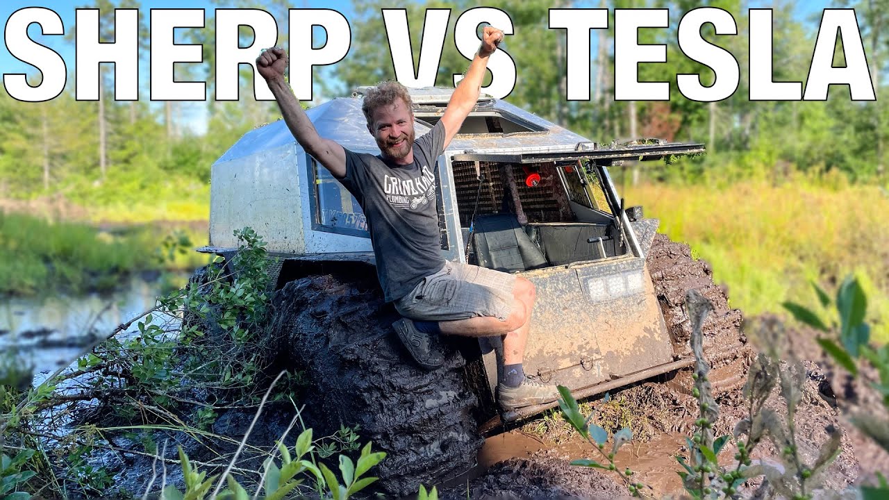 We Sunk A Sherp! The World's Most Capable Off Road Vehicle! - YouTube
