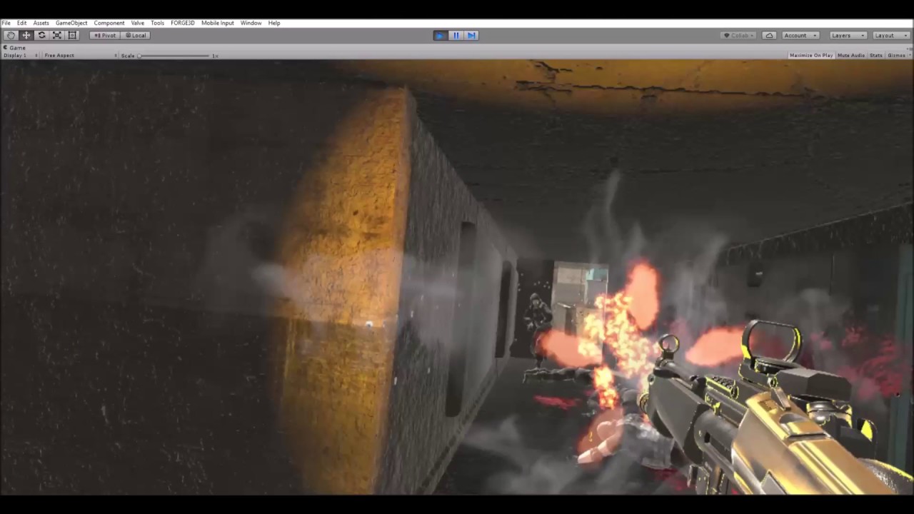 BAM VR - First public virus mode testing - YouTube