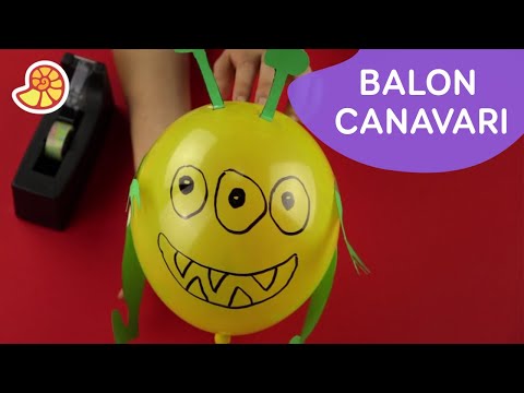 Balon Canavarı Yapalım! 👹 | İşlevsel Sanat