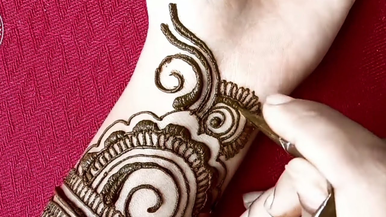 stylish front hand mehndi design | mehandi ka design | mehndi design ...