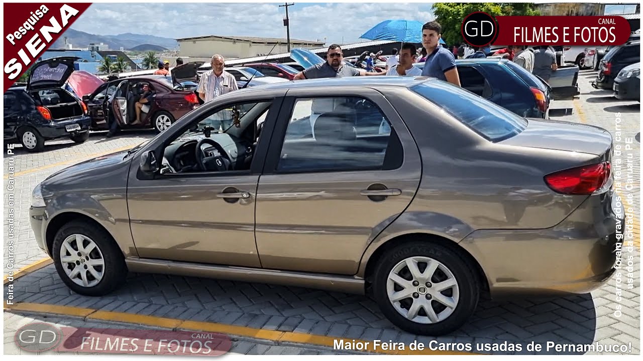 Feira de Carros usados em Caruaru PE | Só Carro FIAT SIENA, Confira ...