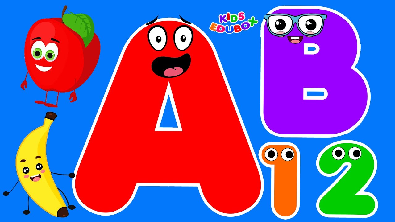 ABC & 123 Learning Videos For Preschool | ABC And One Two Three | ABC ...