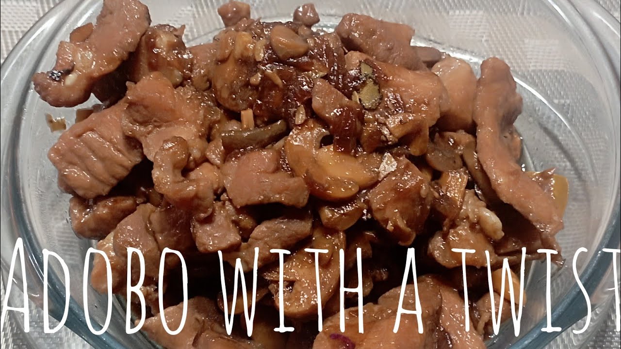 PORK ADOBO WITH A TWIST || PORK ADOBO FILIPINO STYLE || MY VERSION ...