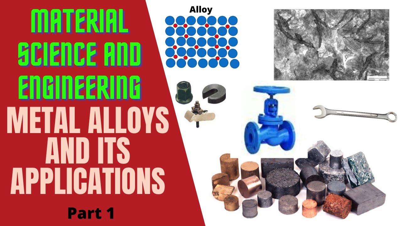 APPLICATIONS AND TYPES OF METAL ALLOYS PART 1 - YouTube
