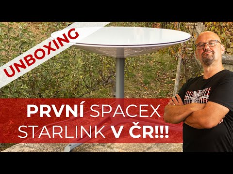 PRVNÍ STARLINK V ČR !!! | BACINA.TV