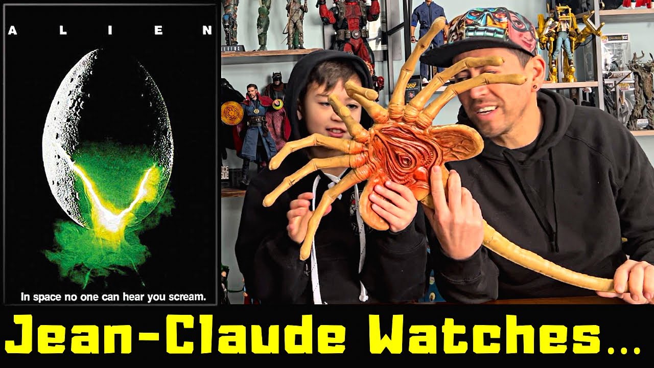 Jean-Claude Watches the Alien Trailer - YouTube
