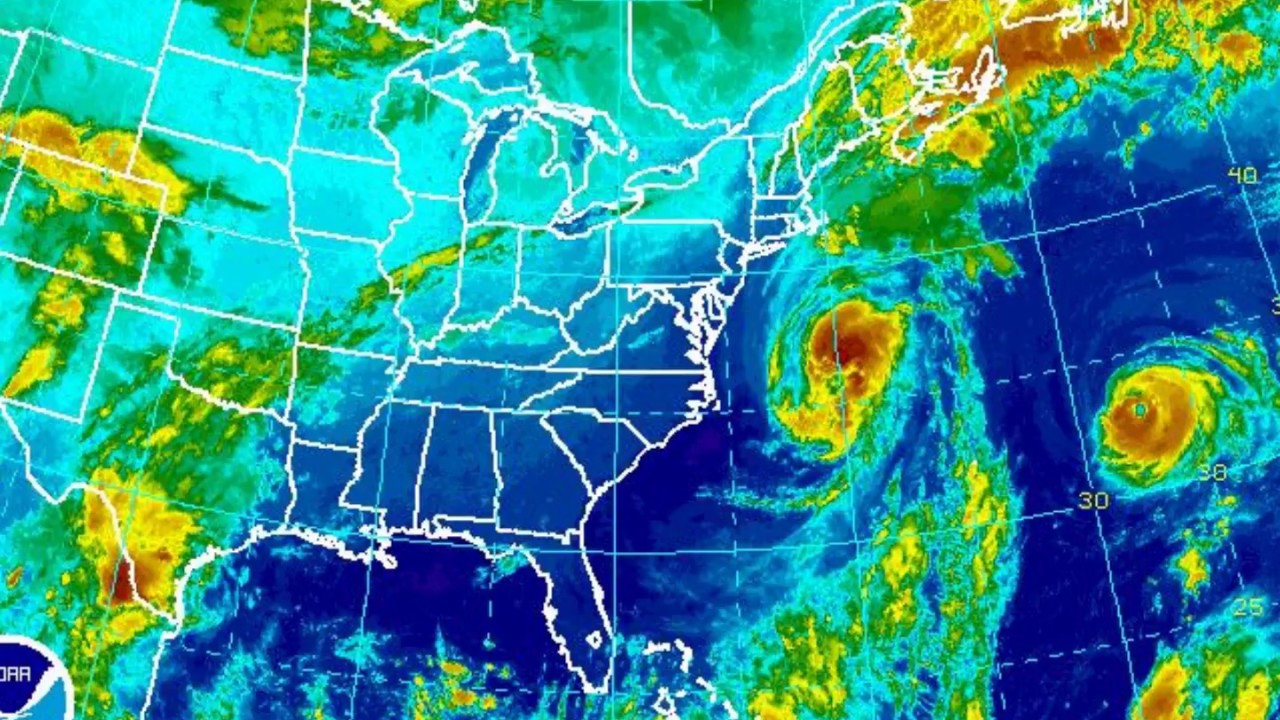 Tropical Storm Maria AT 5AM september 28 2017 - YouTube