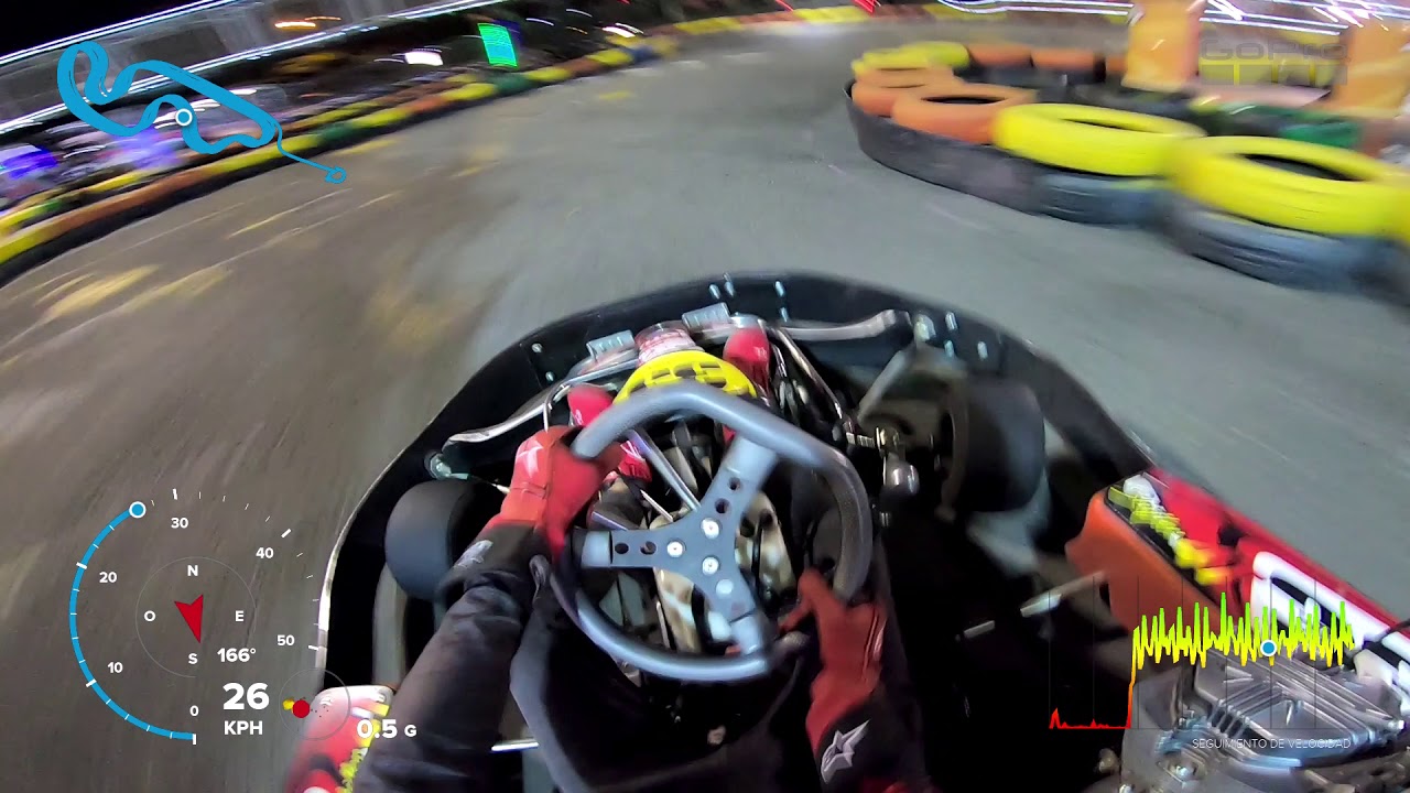 ¡ Nuevo Récord ! | GoPro Hero 7 | Karts Cali Colombia. - YouTube