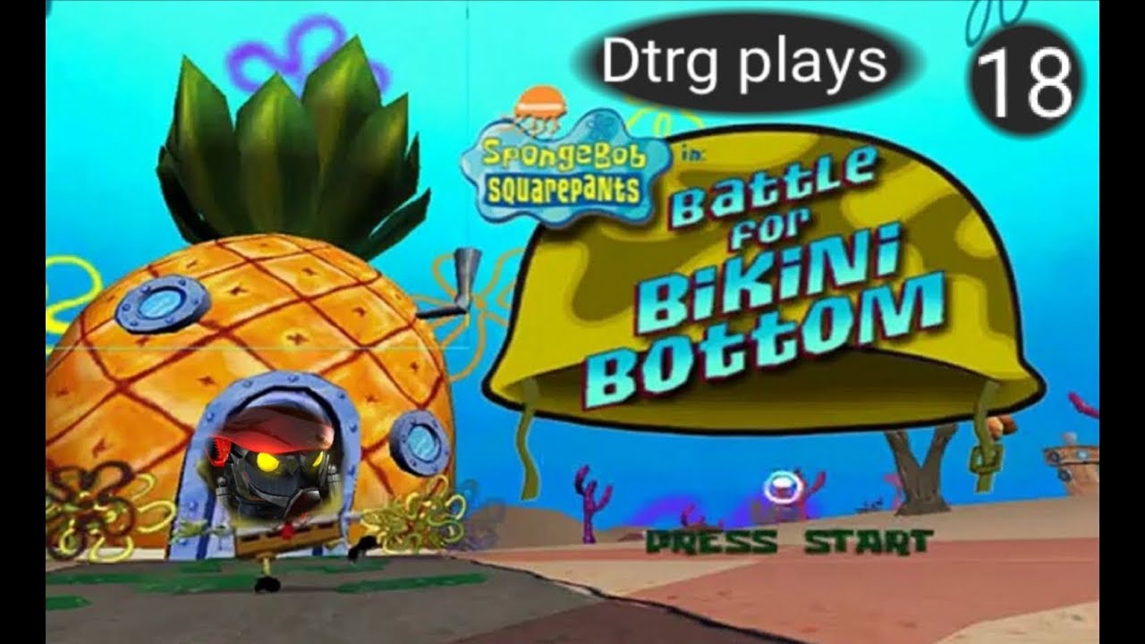Spongebob bfbb pt 18 spongebob vs robo Patrick - YouTube