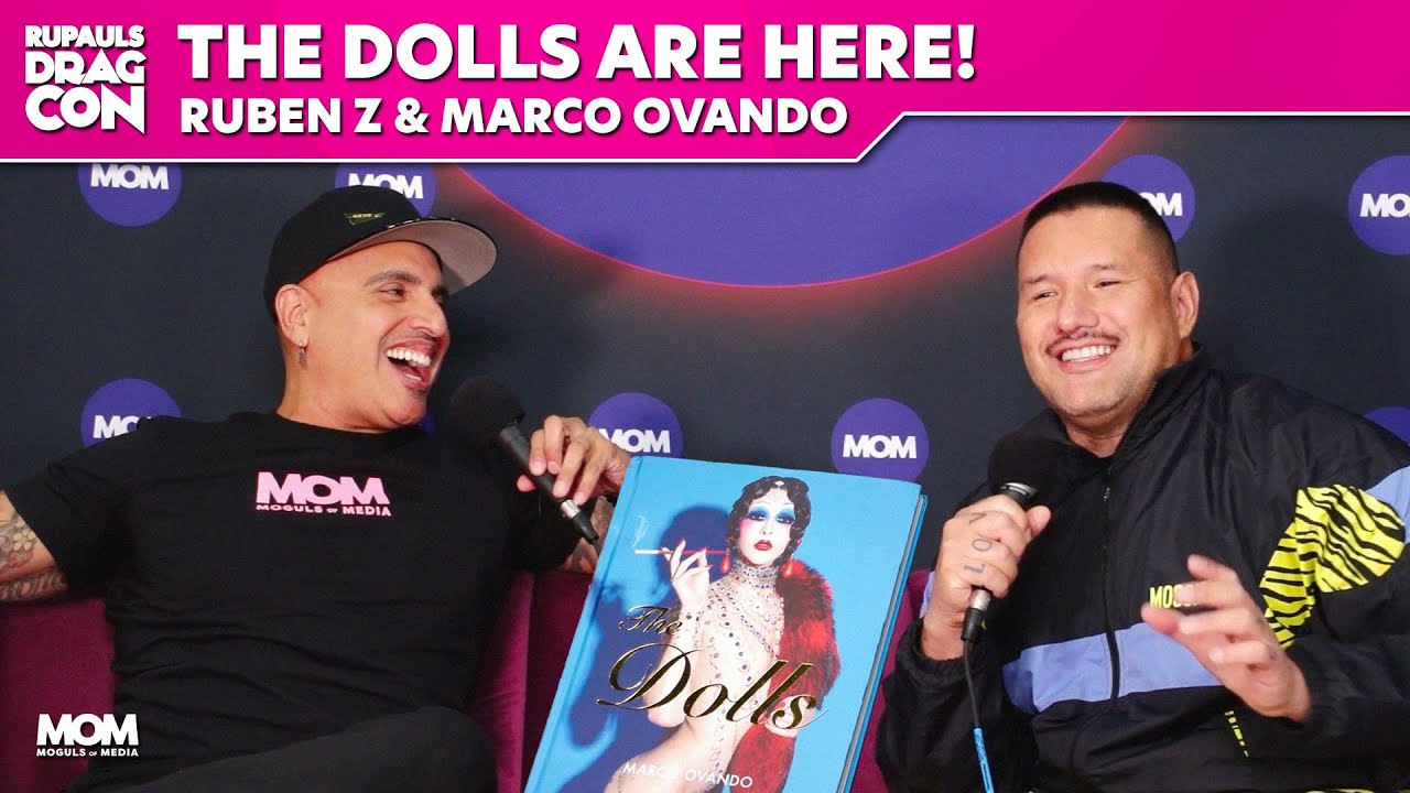 THE DOLLS ARE HERE! DragCon MOM w/ Ruben Z & Marco Ovando! - YouTube