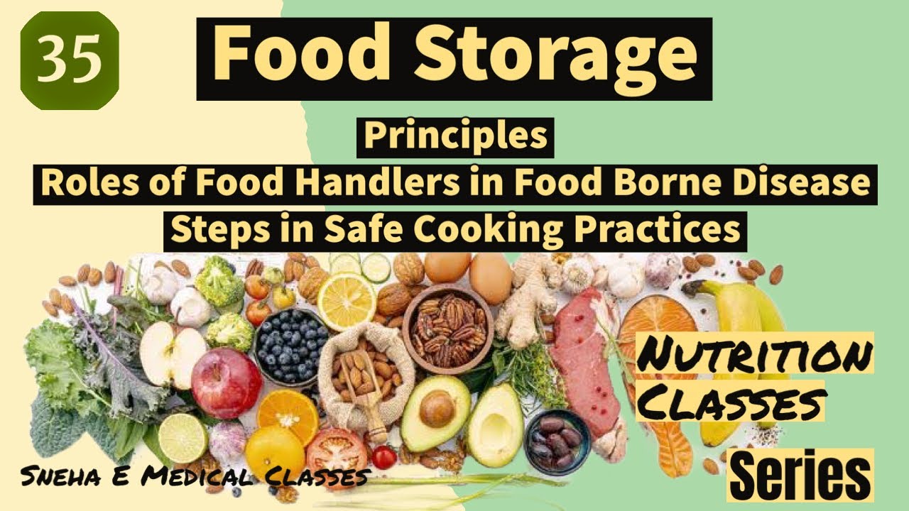 Principles of Food Storage ! Role of Food Handlers in Food Borne ...