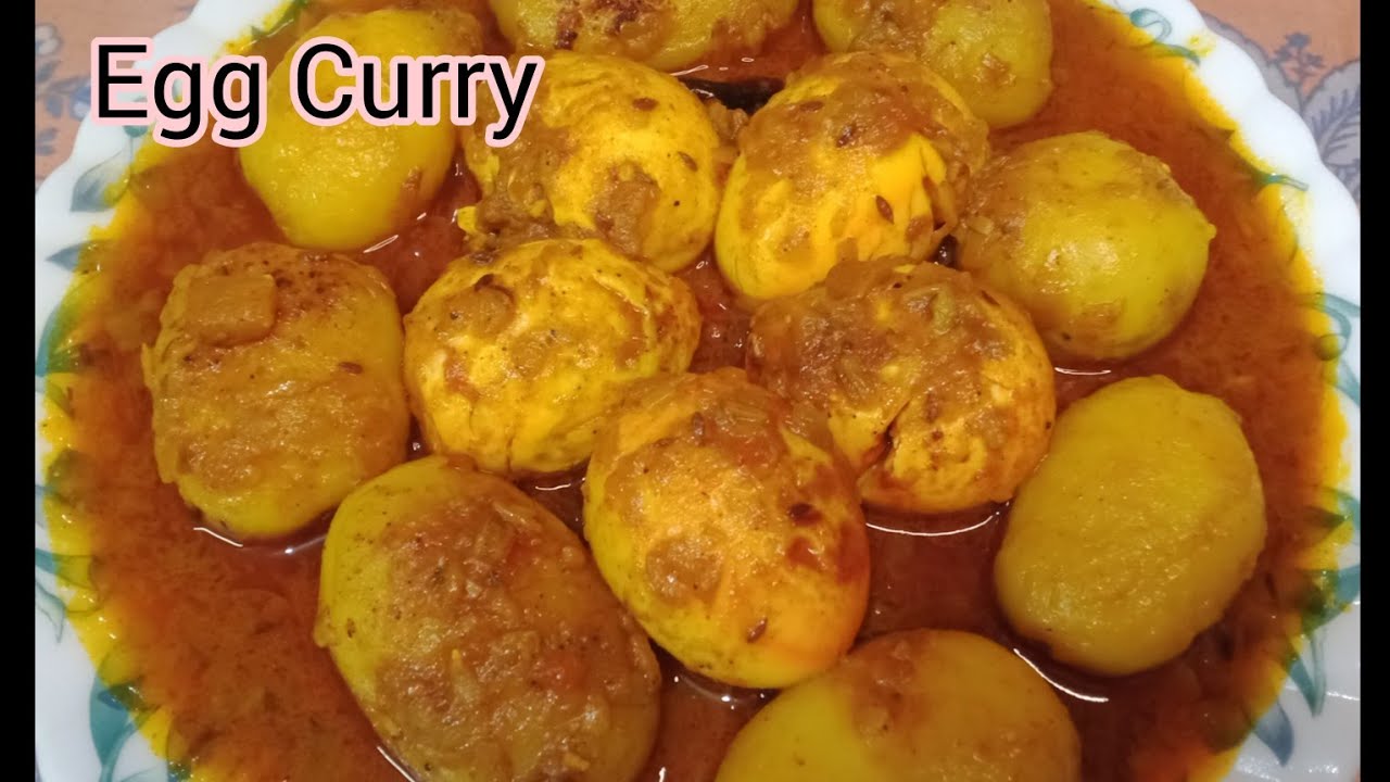 Anda Curry recipe | Traditional Simple Egg Curry | Egg Curry Recipes ...