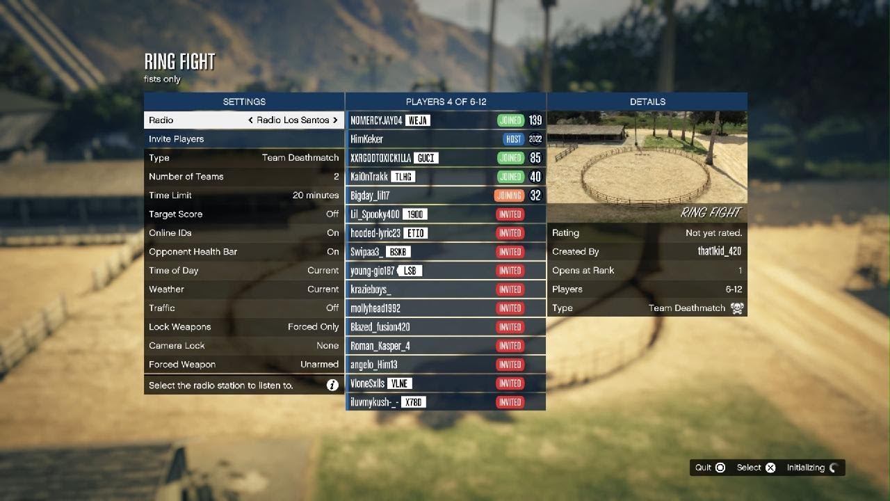 GTA ring fight - YouTube