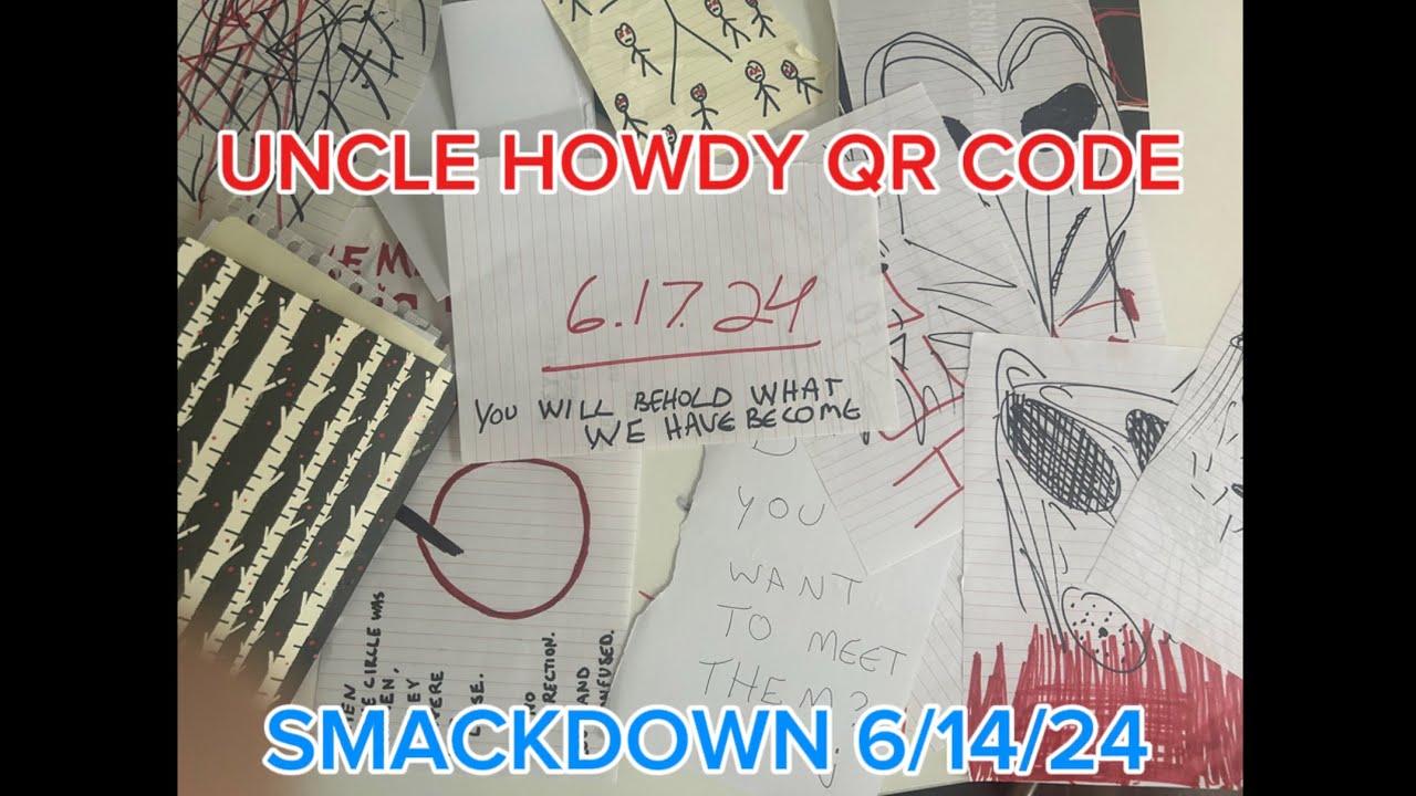 Uncle Howdy QR Code From Smackdown 6/14/24 (3 More Days!) - YouTube