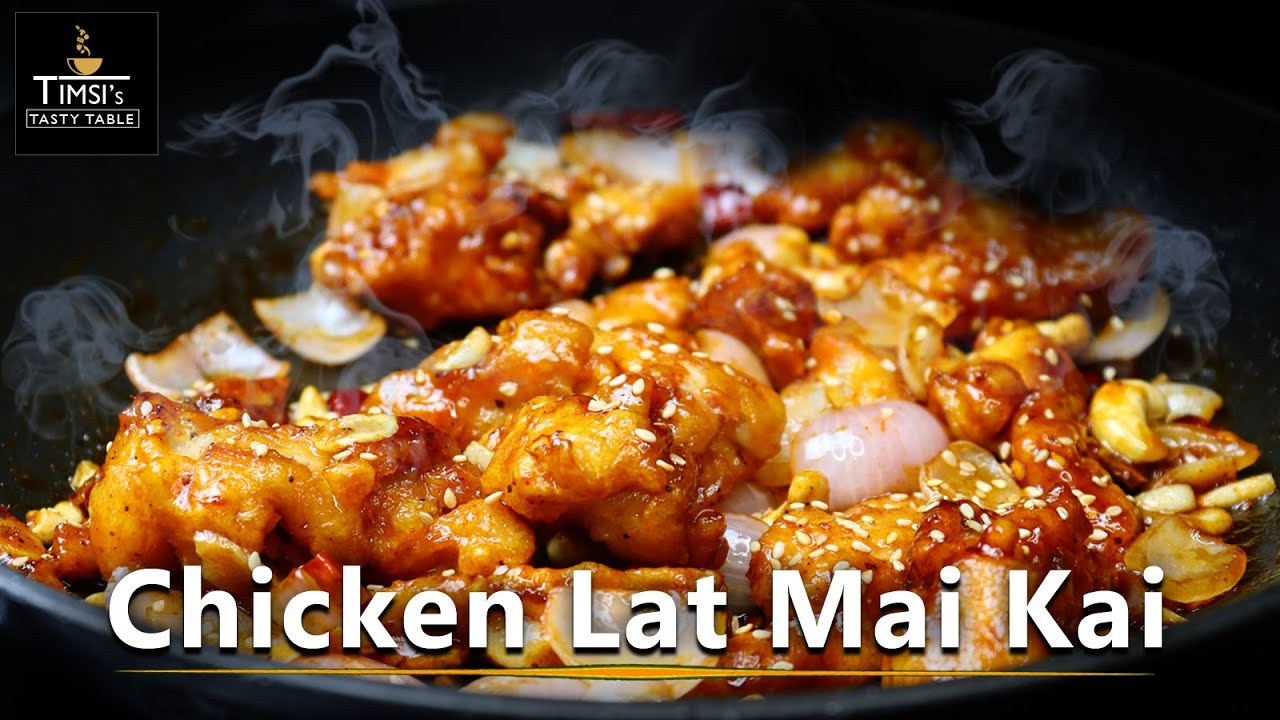 I have never eaten such a delicious Chicken ! Chicken Lat Mai Kai # ...
