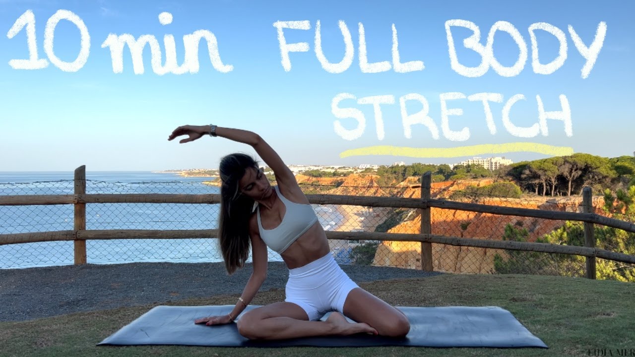 10MIN full body stretching // pre/post-pilates stretch // de-bloating ...