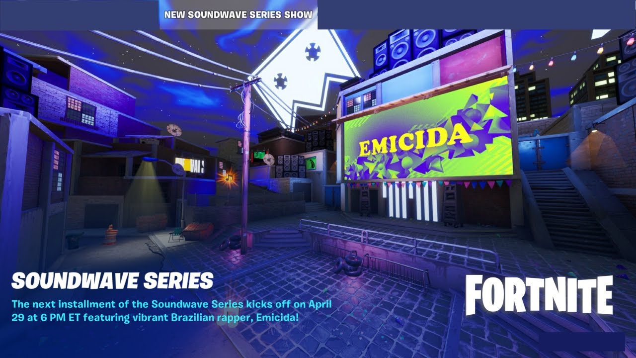 Fortnite Soundwave Series: Emicida FULL Concert (Season 2) - YouTube