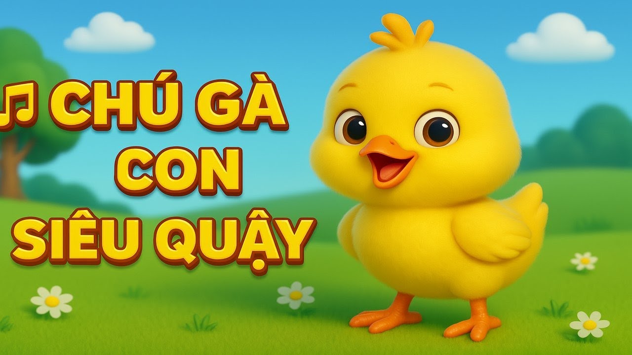 Chú Gà Con Siêu Quậy 🐥 | Nhạc Thiếu Nhi Vui Nhộn Cho Bé | Hát Cùng Gà ...