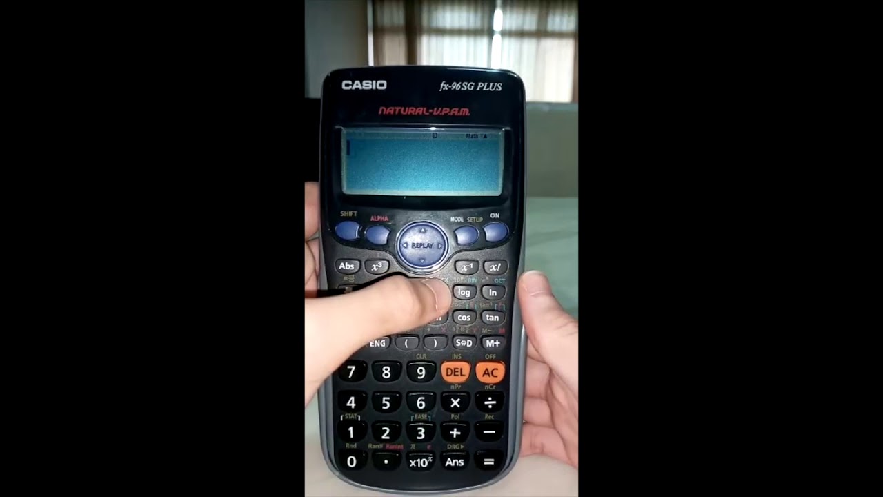 How to do Arabic error on a calculator - YouTube
