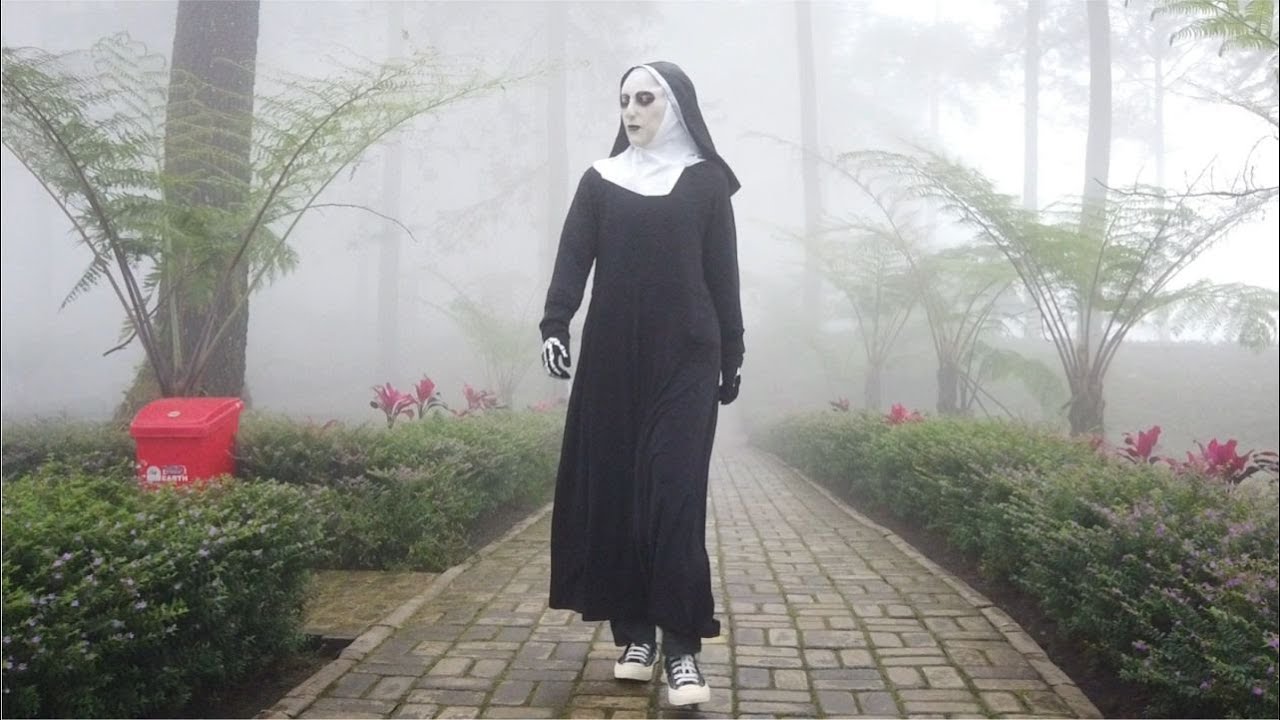 The Nun Prank Trailer..!! Valak Usil dan Jahil - YouTube