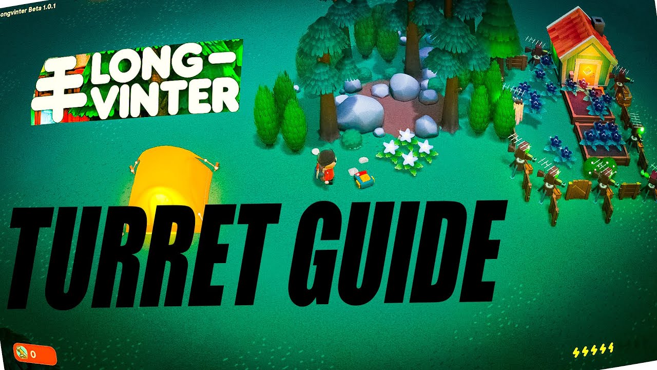 LONGVINTER ! TURRET GUIDE ! HOT TO BUILD - YouTube