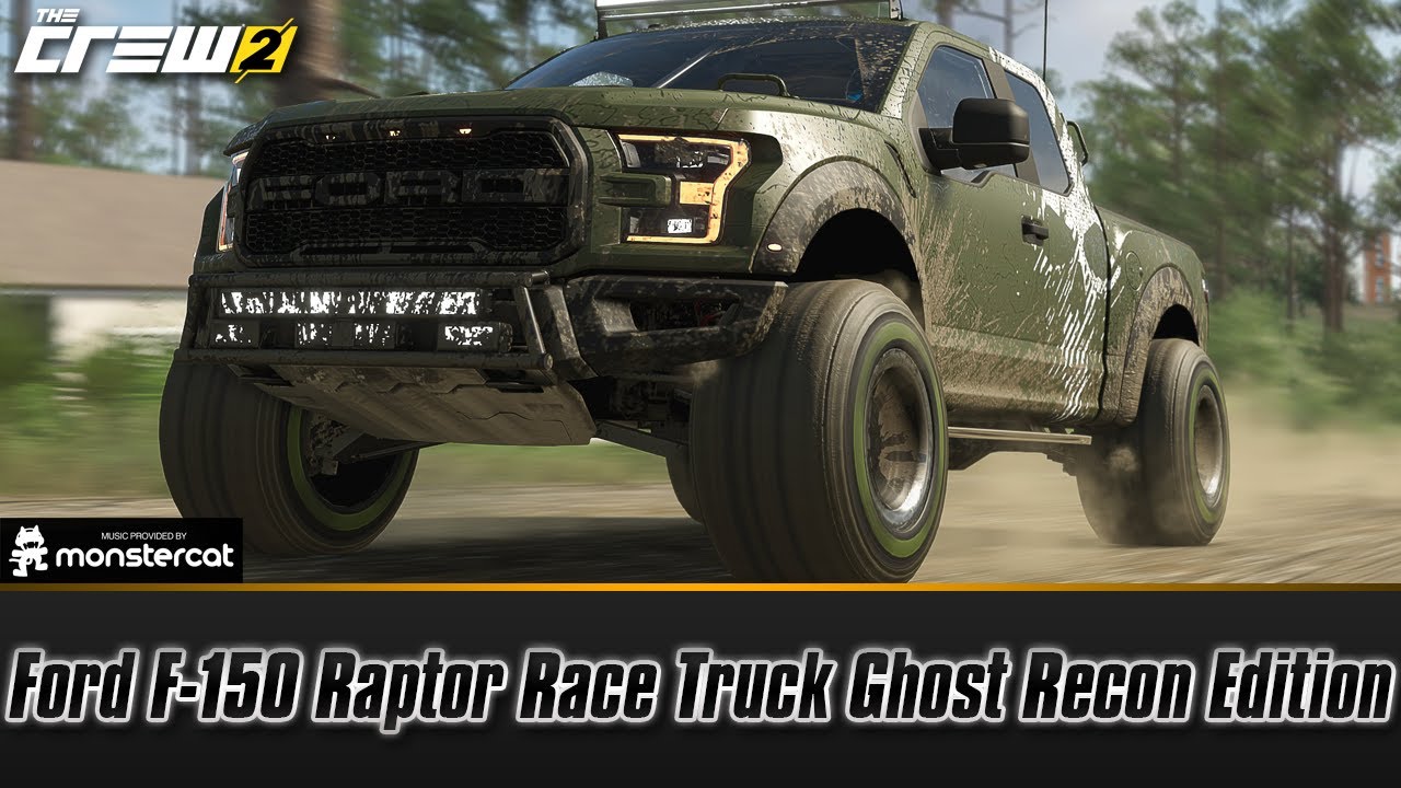 The Crew 2: Ford F-150 Raptor Race Truck Ghost Recon Edition | FULLY ...