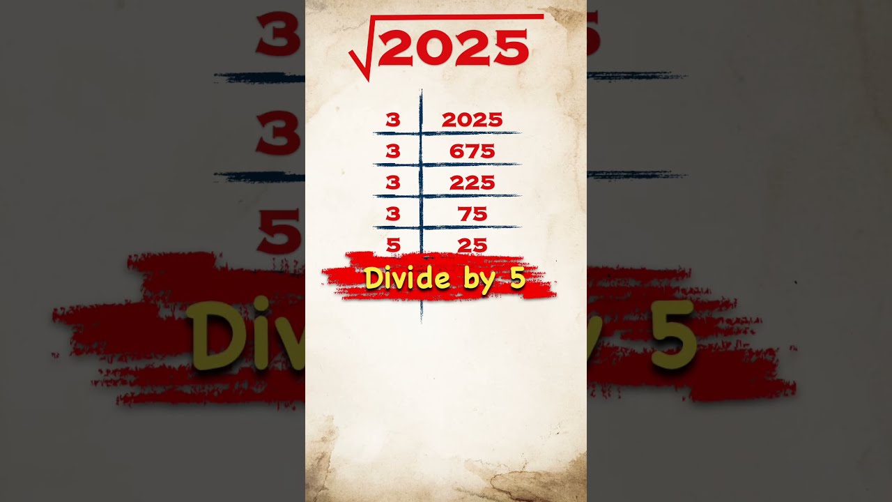 Square Root Of 2025 2025 Ka Vargmul shorts viral vargmul Square Root Of 2025 2025 Ka Vargmul shorts viral vargmul