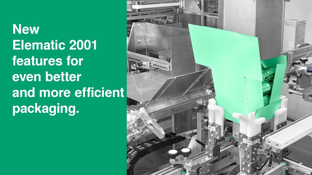 New Elematic 2001 case packer features for even better and more ...