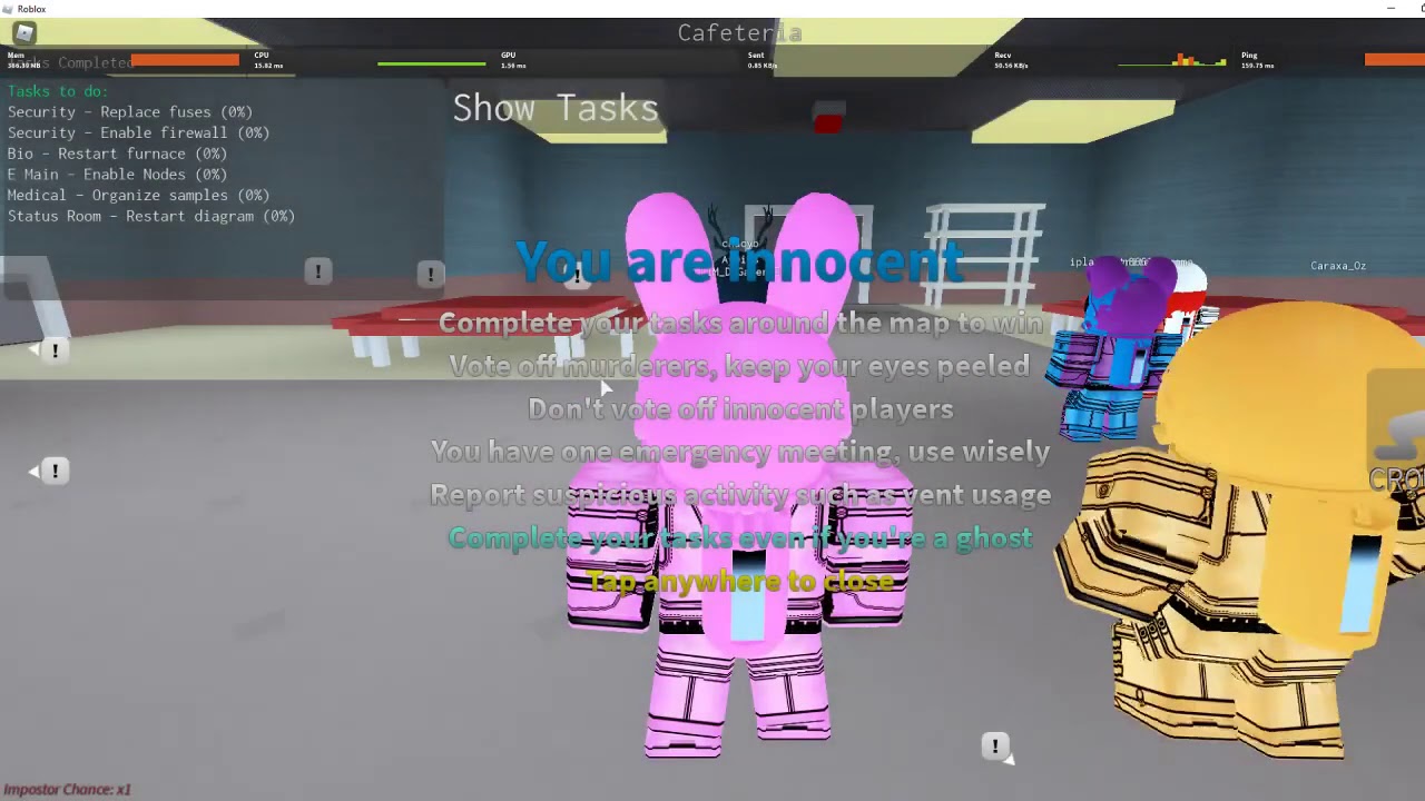 Roblox: Imposter [Beta] Gameplay - YouTube