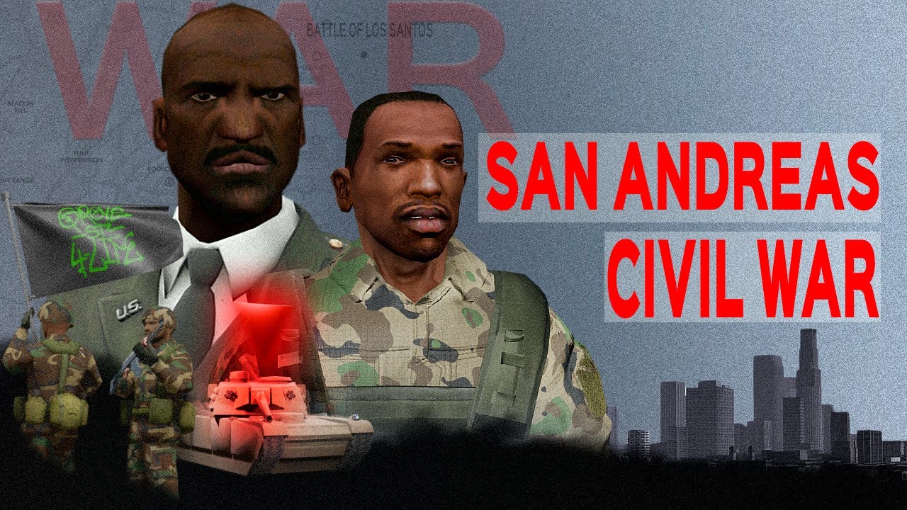 What if San Andreas had a Civil War? | Alternative GTA SA Ending (Full ...