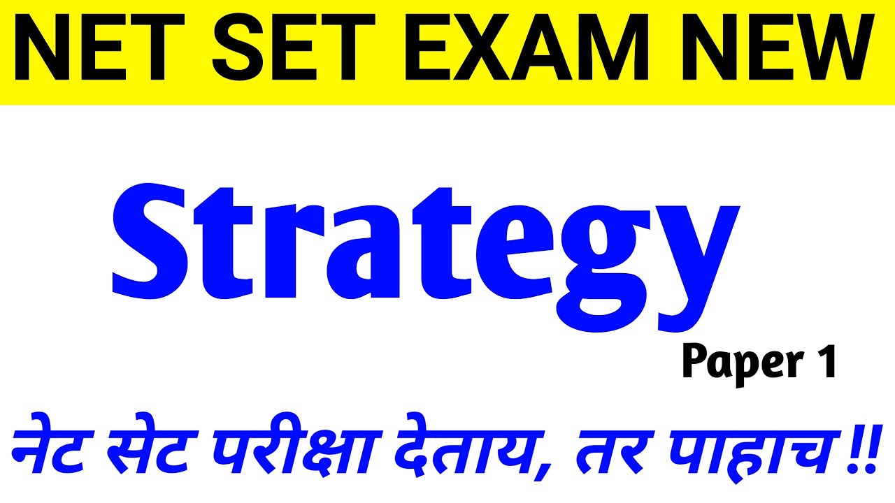 NTA NET / SET Exam Strategy !! How to Cover All Syllabus NTA NET / SET ...