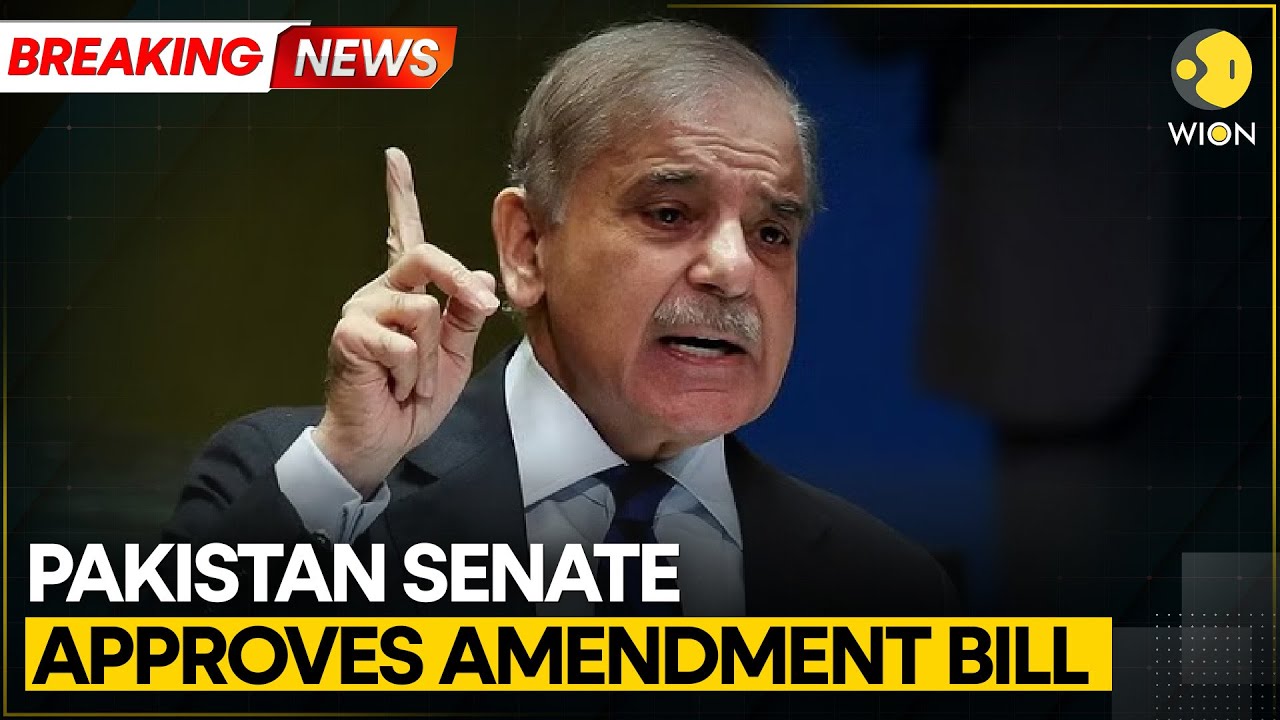 Breaking: Pakistan Senate Approves 26th Constitutional Amendment Bill ...