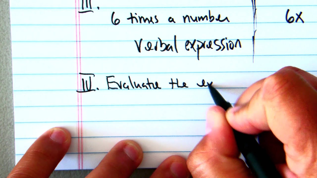 Junior High Math chapter 1 review - YouTube