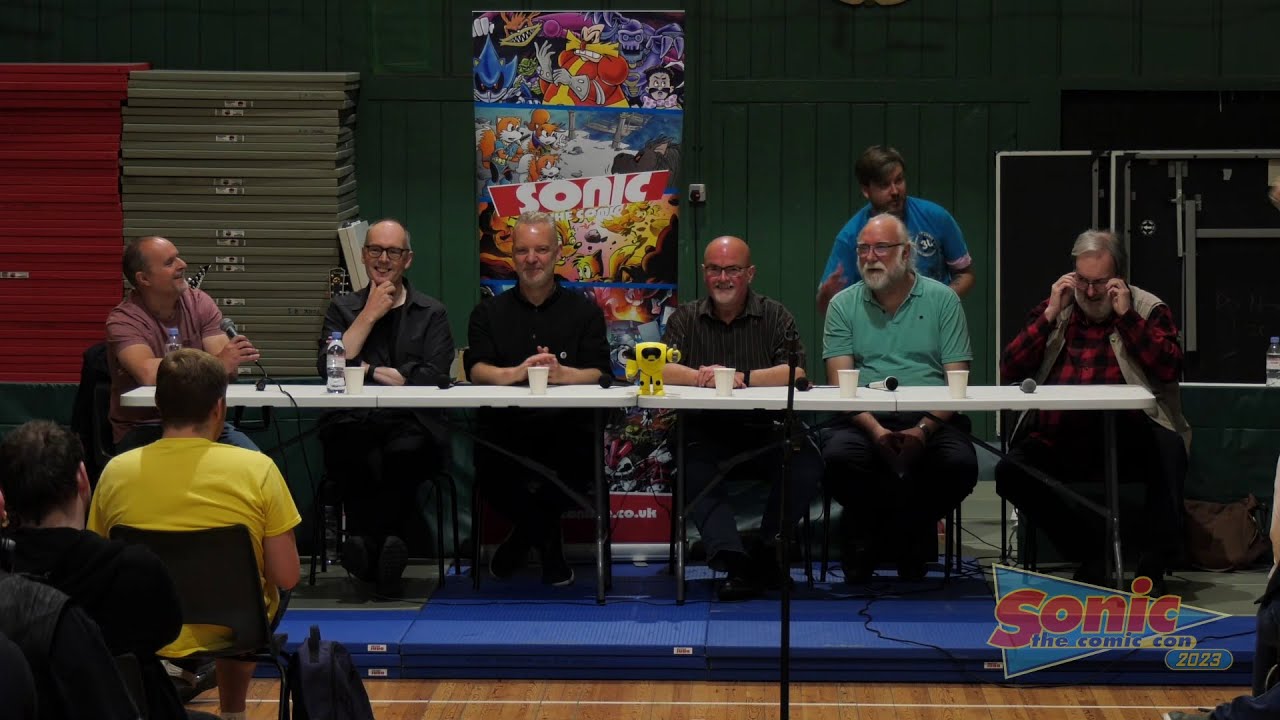 Sonic The Comic Con 2023 Guest Q&A Panel - YouTube