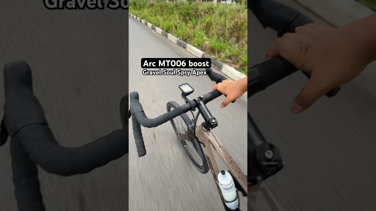 Cubos Arc MT006 boost na gravel Soul Spry Apex - YouTube