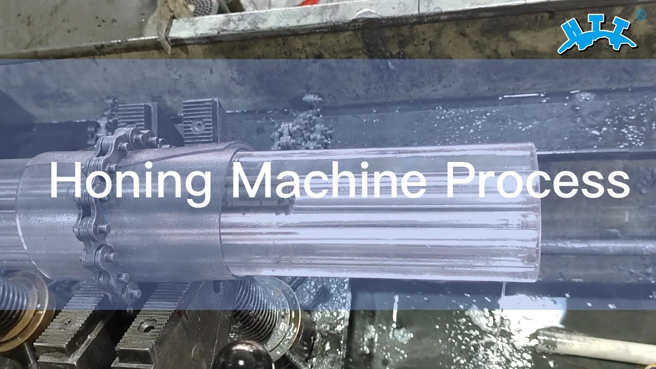 Honing Machine Process--Glass honing testing - YouTube