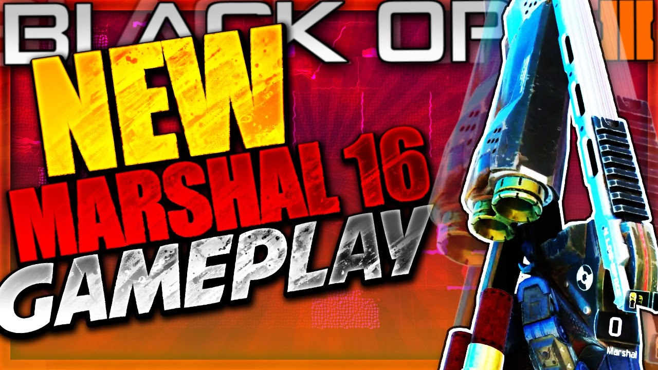 NEW "MARSHAL 16 GAMEPLAY" In Black Ops 3 - BO3 NEW PISTOL SHOTGUN ...