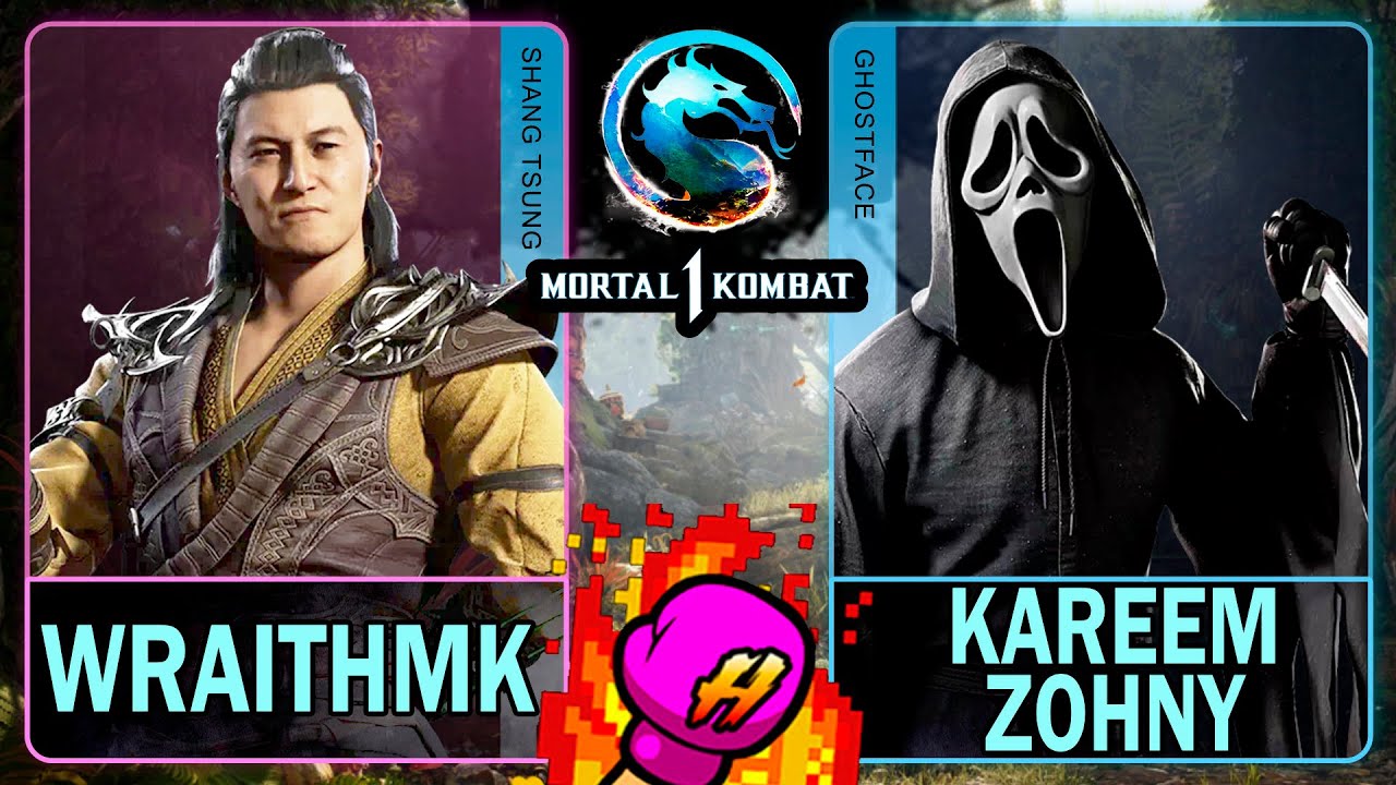 MK1 WraithMK (SHANG TSUNG) VS Kareem Zohny (GHOSTFACE)🥊Mortal Kombat 1🥊 ...