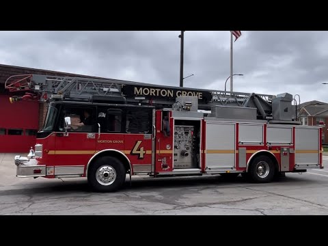 Morton Grove Engine 4 Returning - YouTube