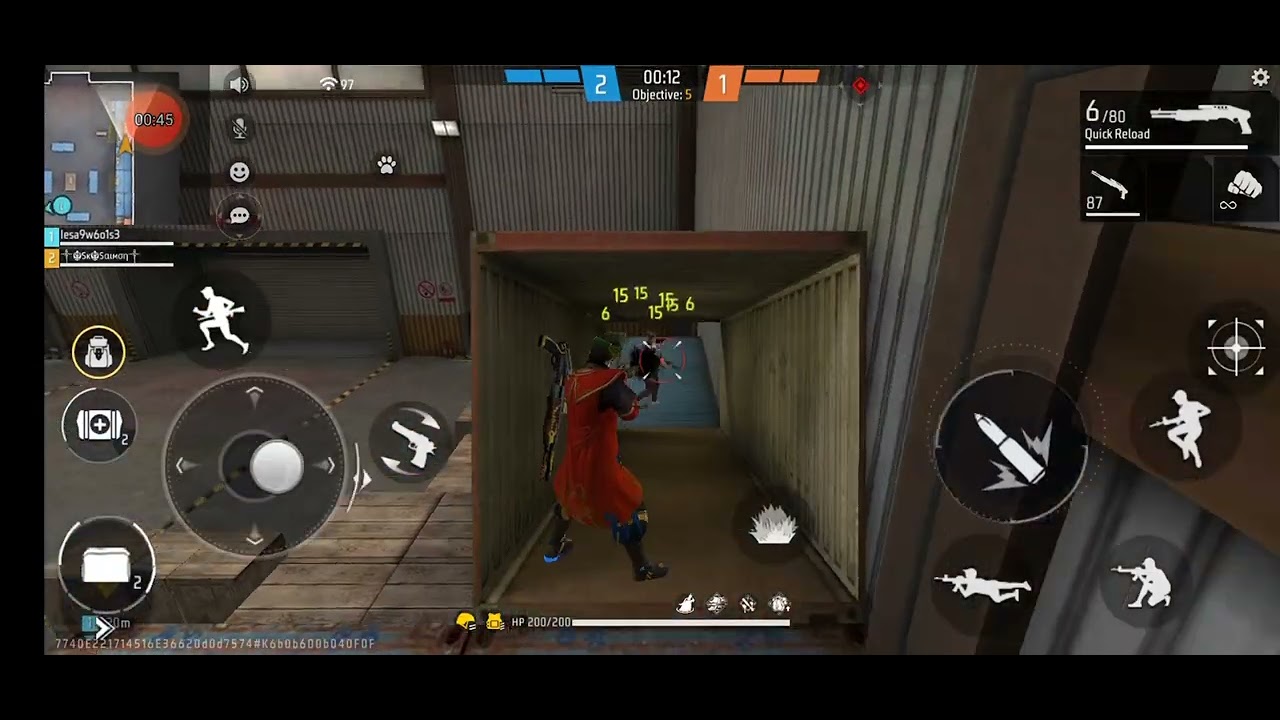 Free Fire Gameplay.. op level.. sk saimon..#freefire - YouTube