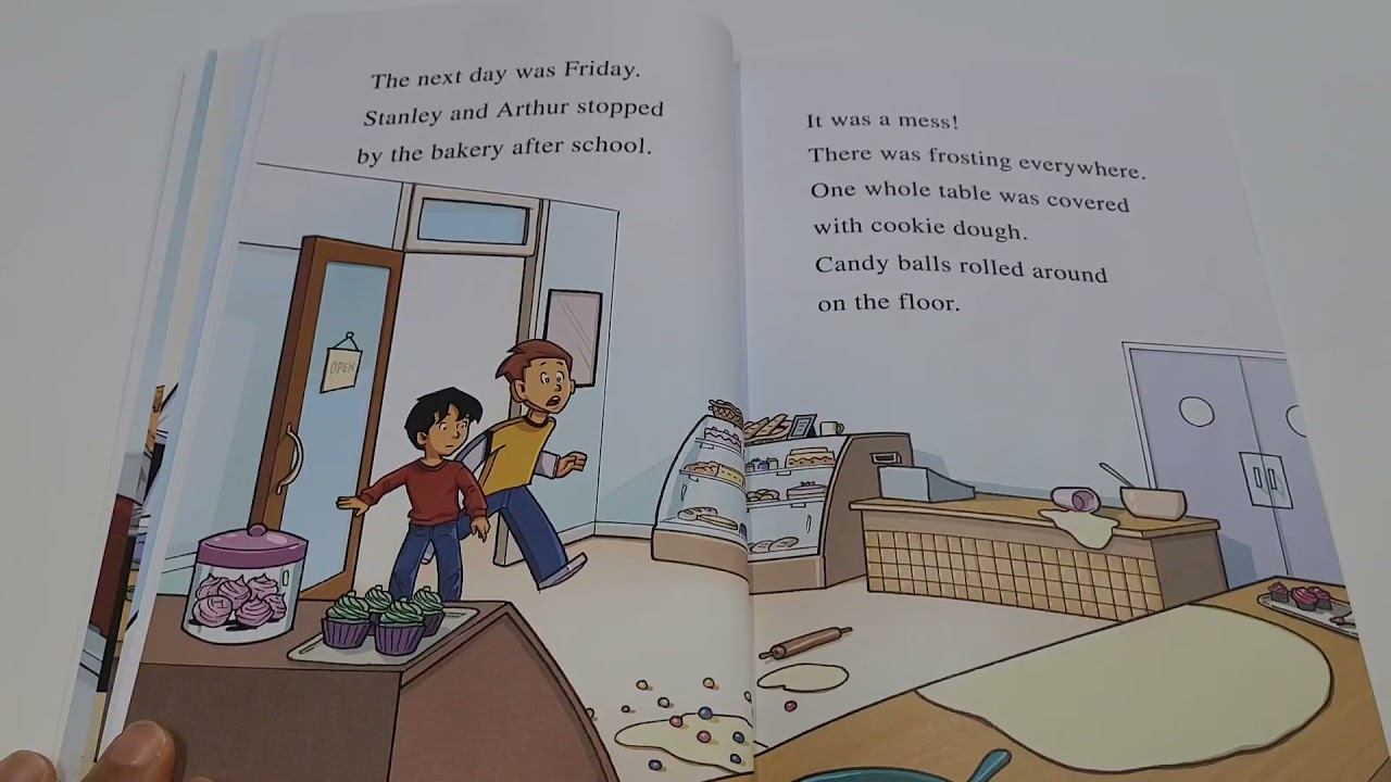 Flat Stanley and the very big cookie#read aloud - YouTube