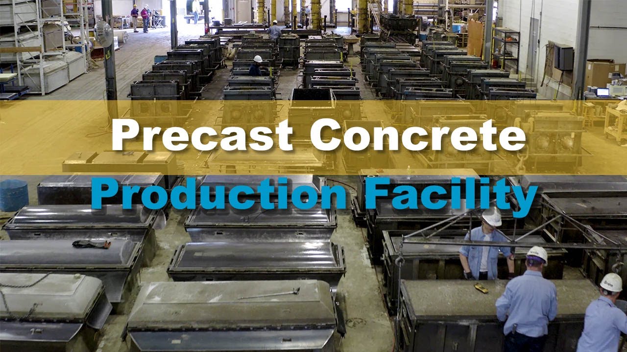Inside Look At A Precast Concrete Fabrication Shop In Ohio - Turner ...