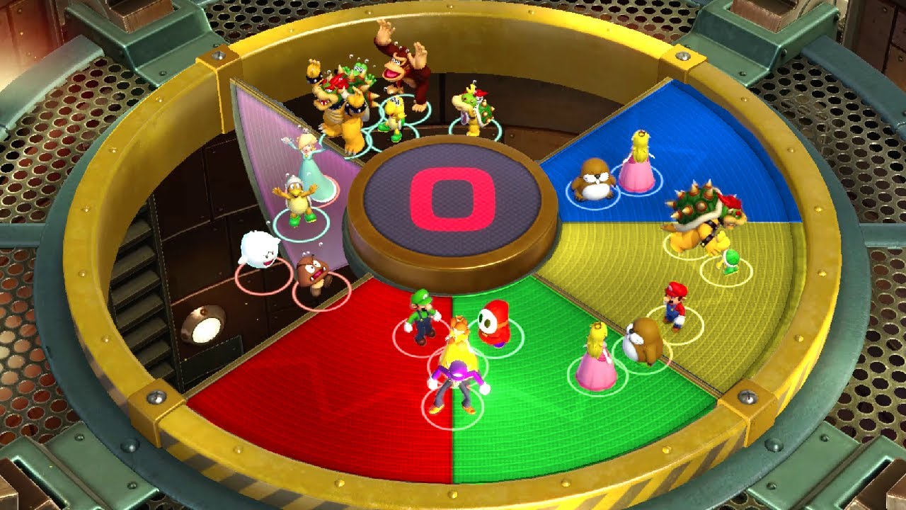 Super Mario Party - All Dangerous Minigames (Master Difficulty) - YouTube