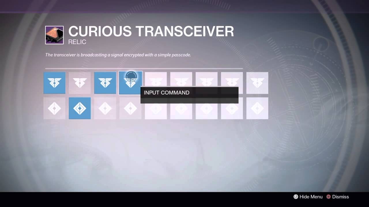 Curious Transceiver Code 1 - Sleeper Simulant Quest line - YouTube