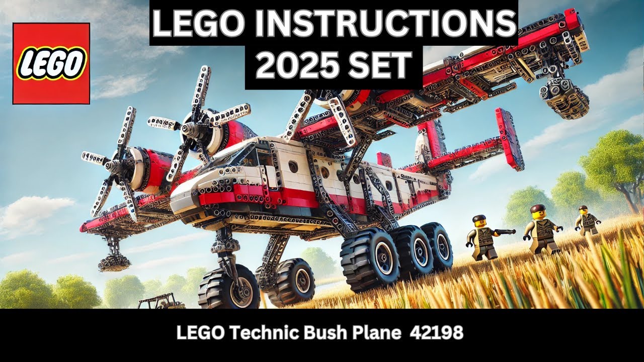 LEGO INSTRUCTIONS LEGO Technic 42198 Bush Plane ️🌲 | Rugged Off-Road ...