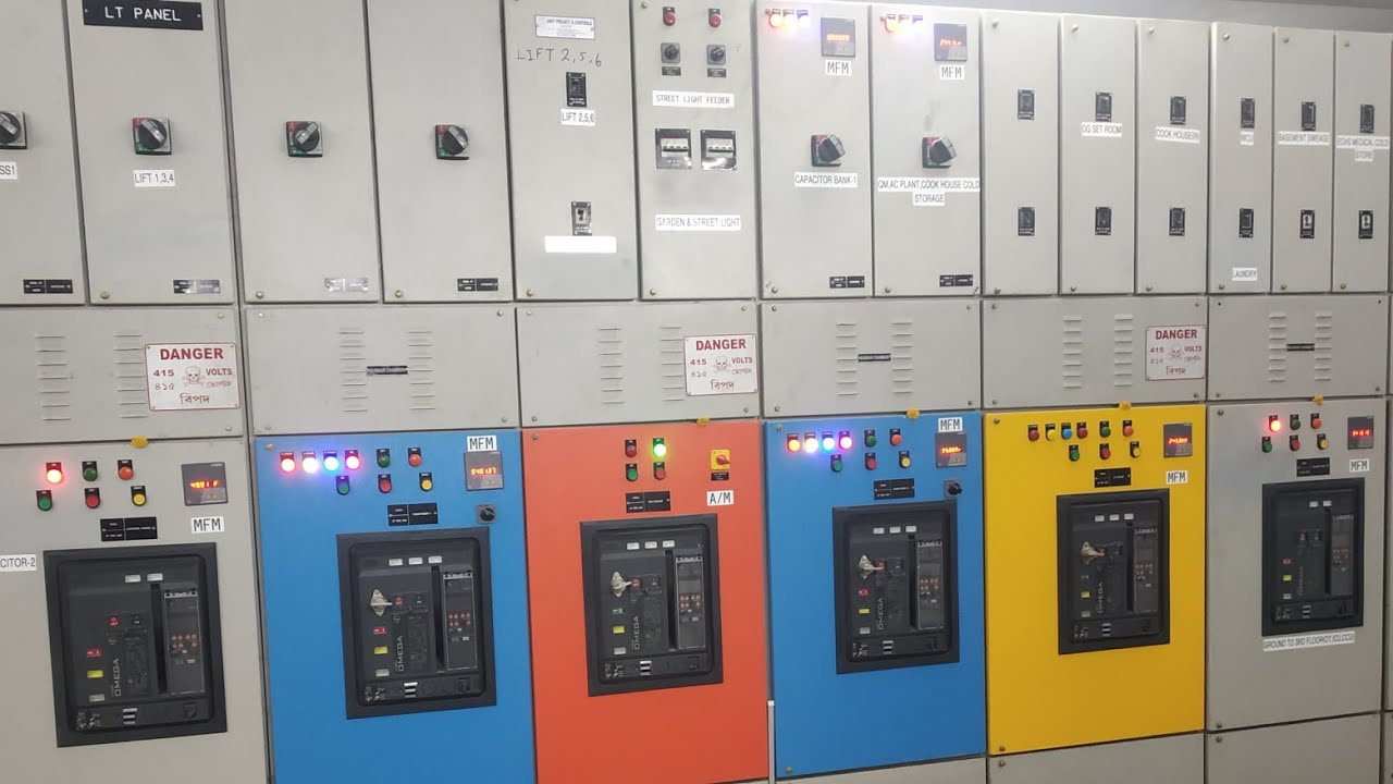 440 Volts Supply LT Distribution Panel & Bus Coupler कैसे काम करता है ...