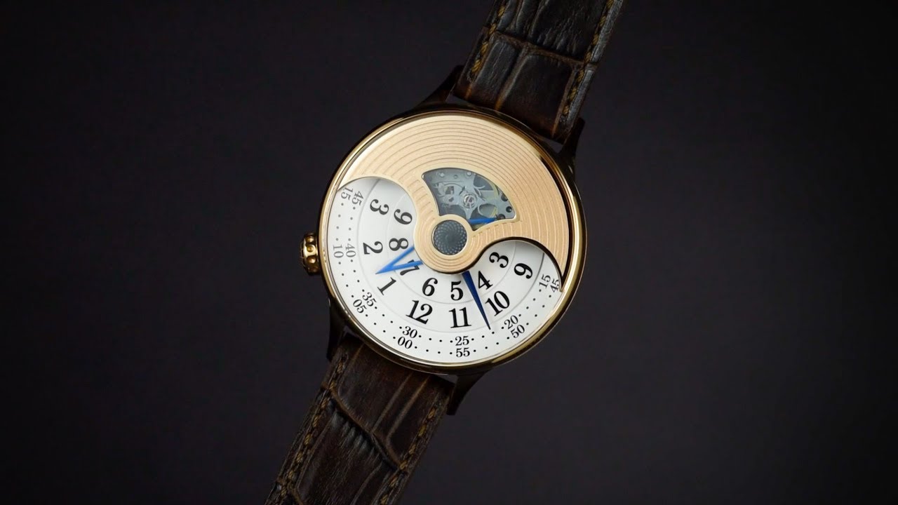 Xeric Evergraph Automatic Rose Gold Leather - YouTube