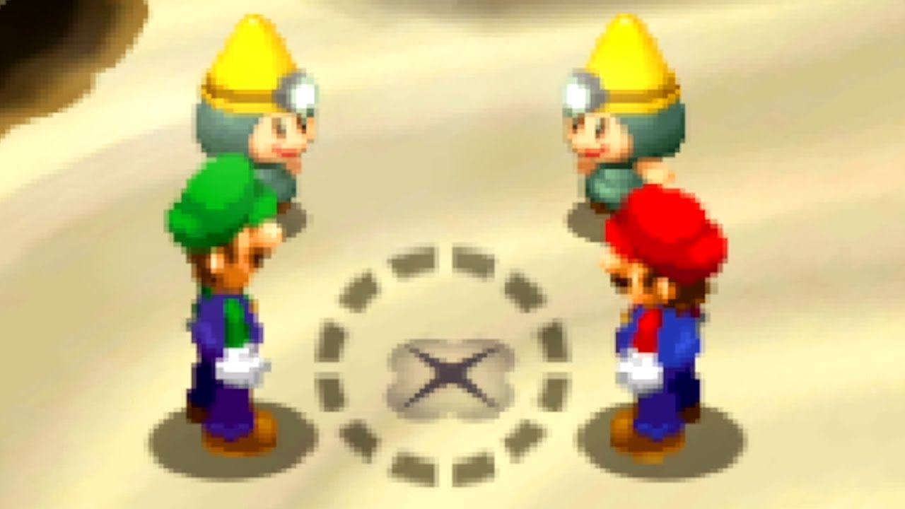 Mario & Luigi Dream Team Bros - 100% Walkthrough Part 16 Gameplay Mole ...